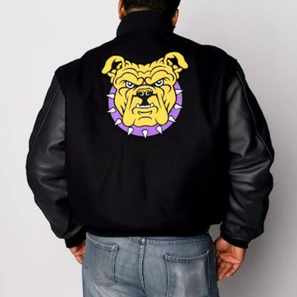 Union NC A&T Black Varsity Jacket – Wool & Leather – leathergang.com